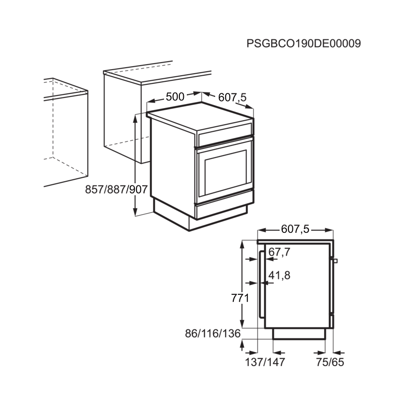 Cocina Eléctrica Zanussi Zcv540g1wa 4 Zonas Blanco Clase A